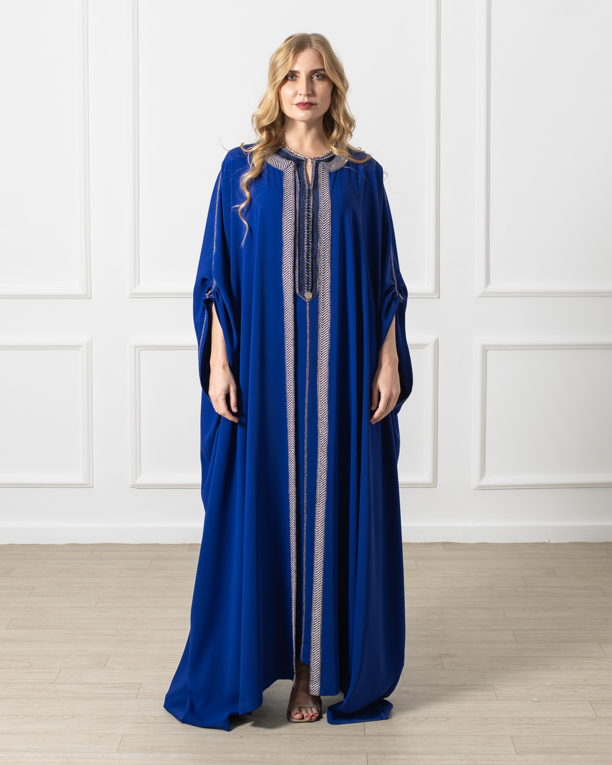 Moroccan Caftan for Women - Modern Radiance of Morocco - Kounouz Size S