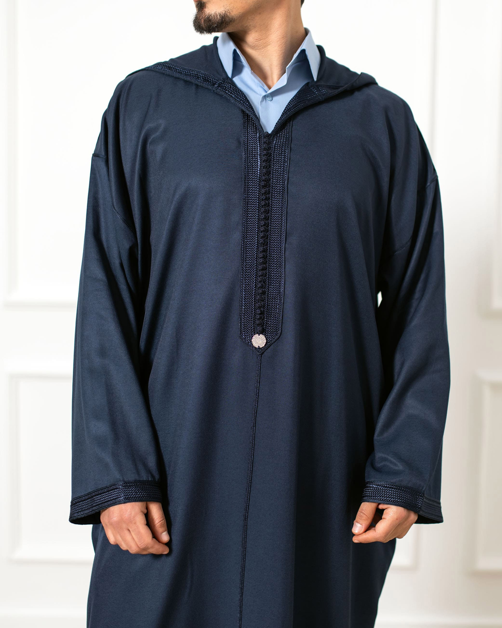 Men's Jellaba - Modern Moroccan Elegance - Kounouz Size S