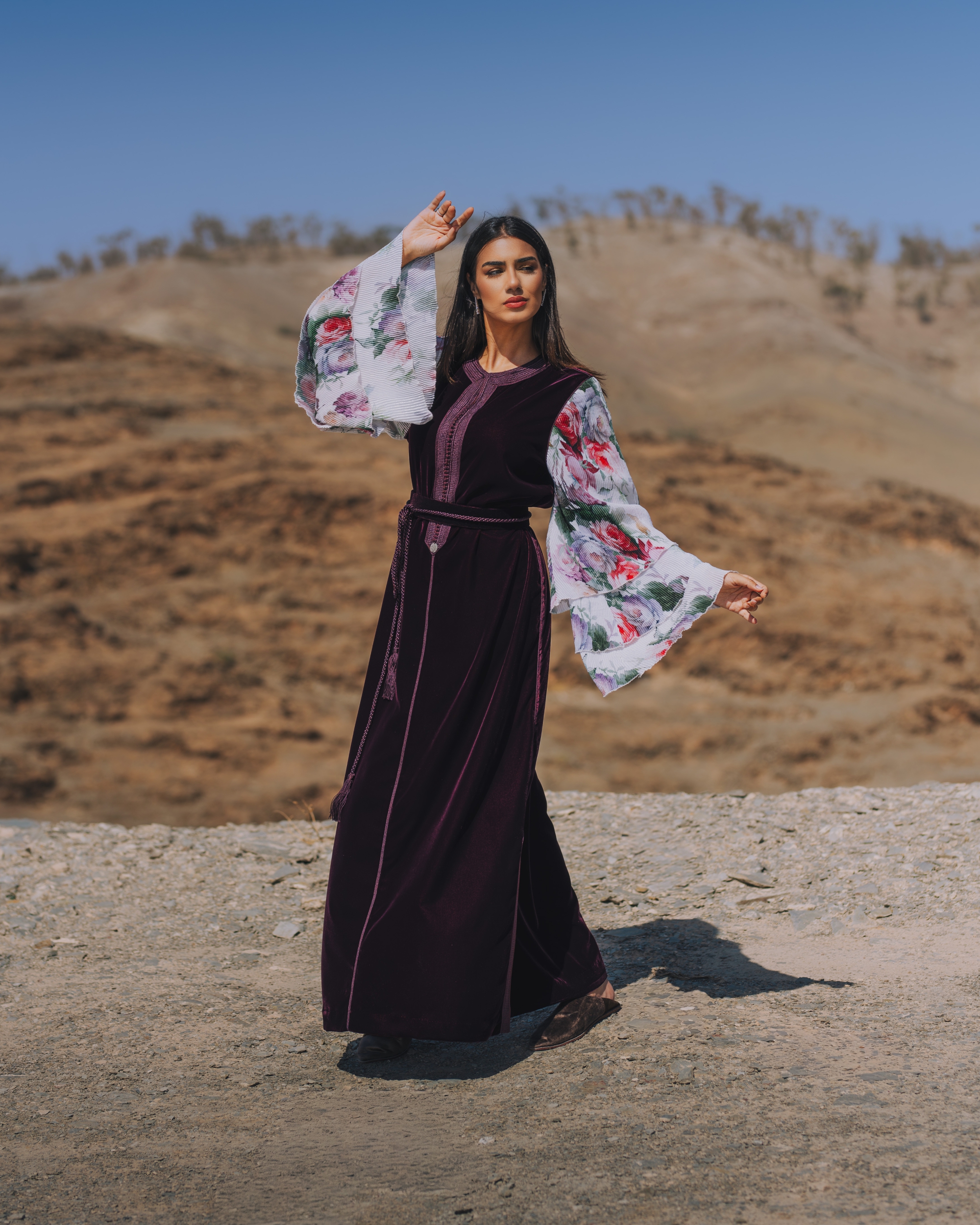 Caftan Marocain - Pour Femme Moderne - Kounouz